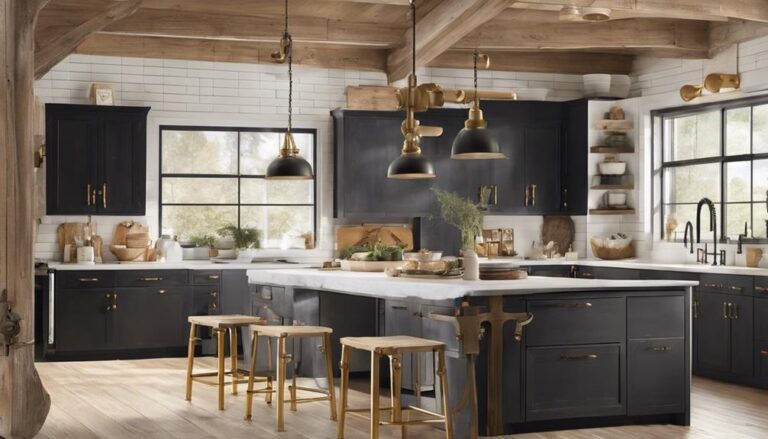 16 Black Farmhouse Kitchen Ideas That Blend Rustic and Refined