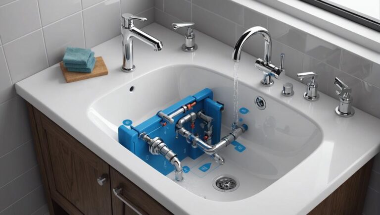 Understanding a Bathroom Sink Overflow Diagram