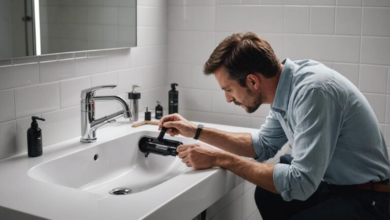 Understanding a Bathroom Sink Overflow Diagram