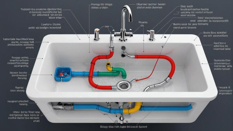 Understanding a Bathroom Sink Overflow Diagram