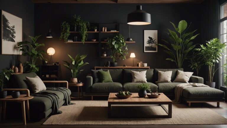 7 Tips for Creating a Dark Japandi Living Room - DexDecor