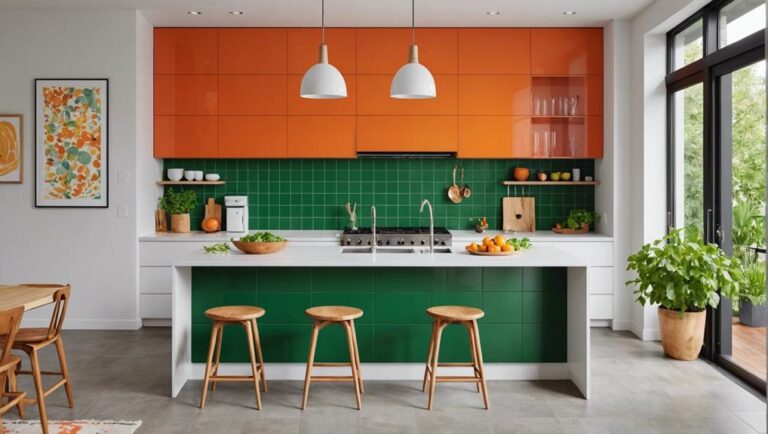 Transform Your Space With These 7 Stunning Orange and Green Kitchen Ideas