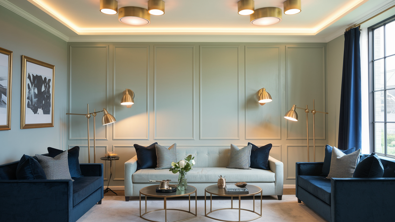 Elevate Your Home Decor with Sage Green and Navy Blue: A Timeless Color ...