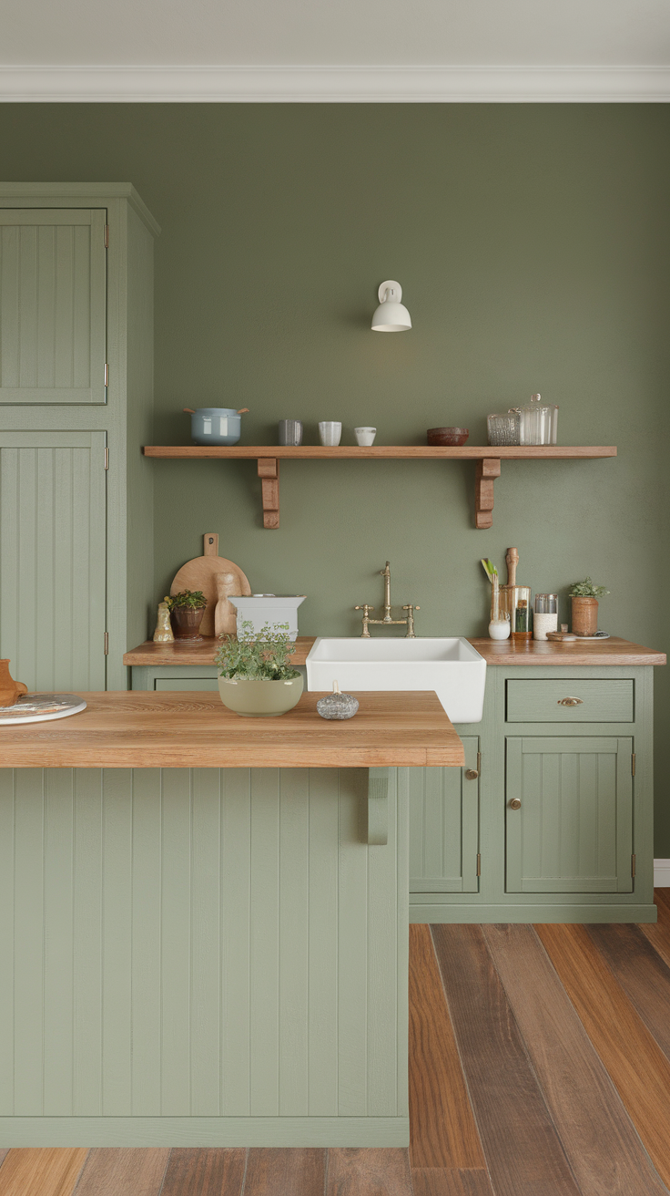 28 Chic Ideas for a Sage Green Kitchen Transformation - DexDecor