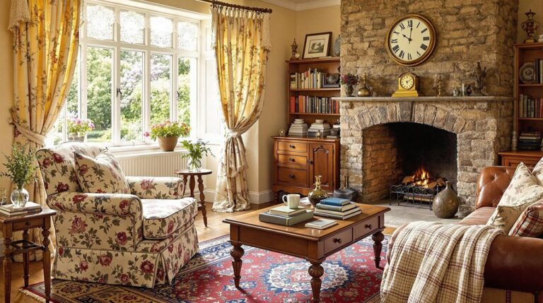 7 Tips for a Charming English Cottage Living Room Layout - DexDecor