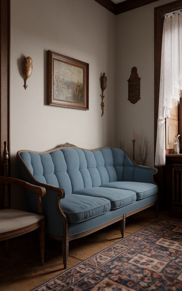 33 Stunning Blue Couch Ideas for Your Living Room