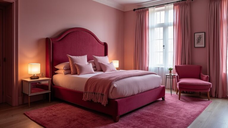 16 Burgundy and Pink Bedroom Ideas That Are Bold and Beautifully ...