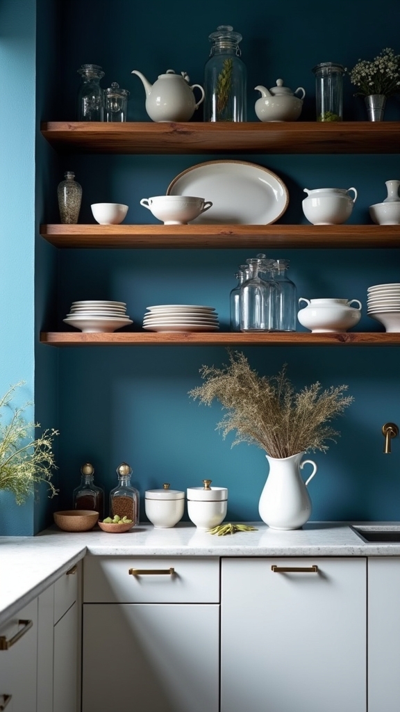 15 Blue Kitchen Wall Ideas That Bring Serenity and Sophistication ...