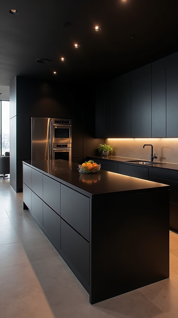 15 Black Countertops Kitchen Ideas That Feel Sleek and Elegant - DexDecor