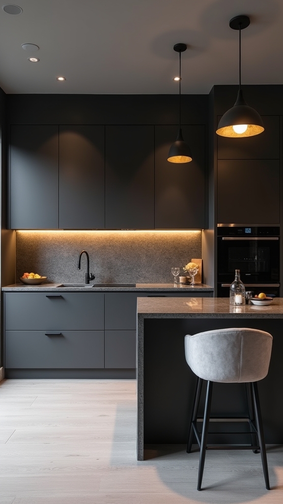 15 Dark Grey Kitchen Ideas That Are Sophisticated and Sleek - DexDecor