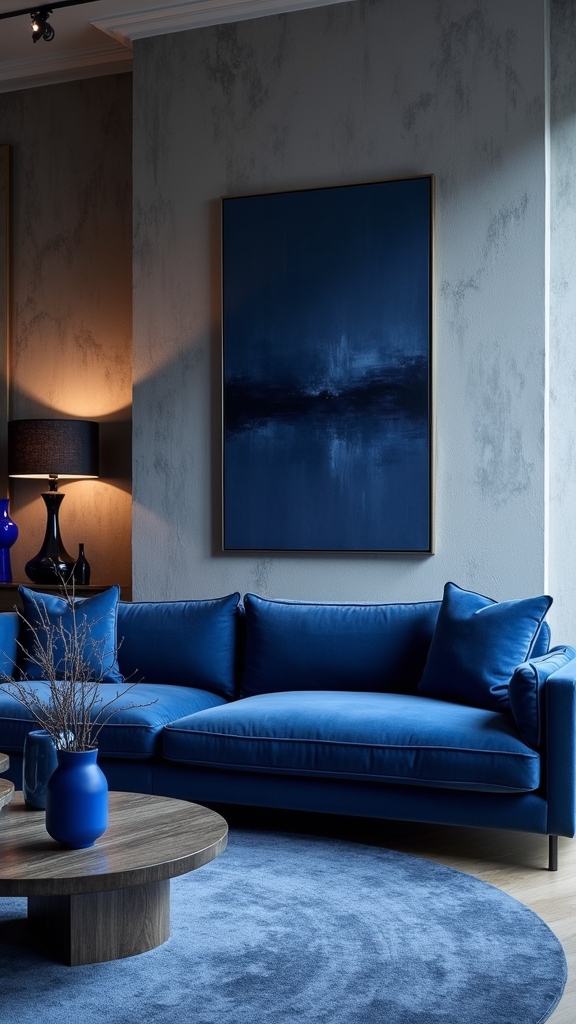 16 Blue Grey Living Room Ideas That Are Modern and Moody - DexDecor