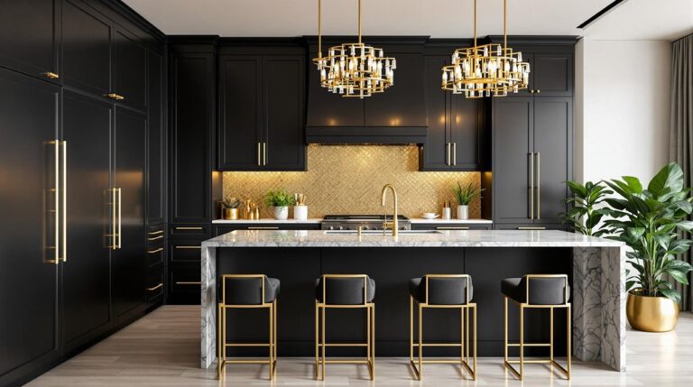 18 Gold Kitchen Decor Ideas That Are Glamorous and Modern - DexDecor