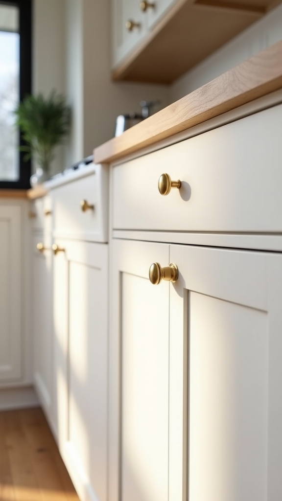 16 White Oak Kitchen Cabinets With Gold Hardware That Feel Warm and ...