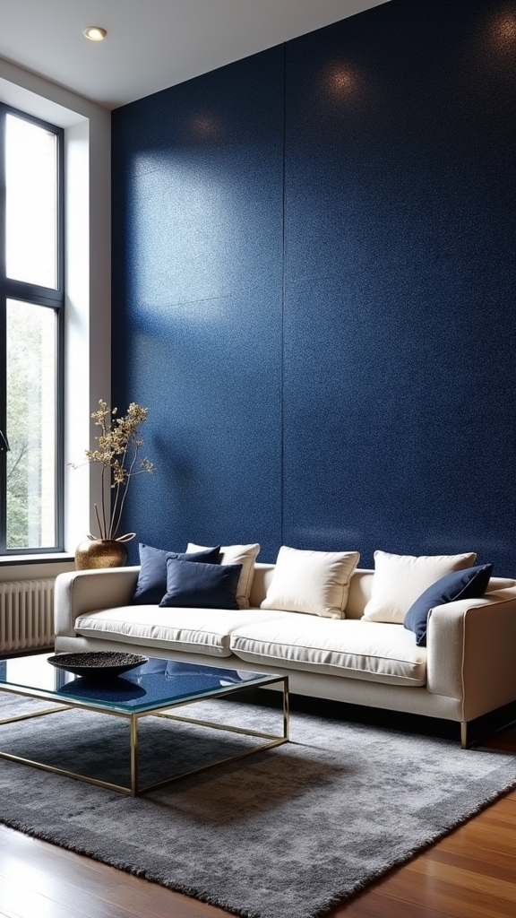 15 Blue Living Room Wall Ideas That Make a Stylish Statement - DexDecor