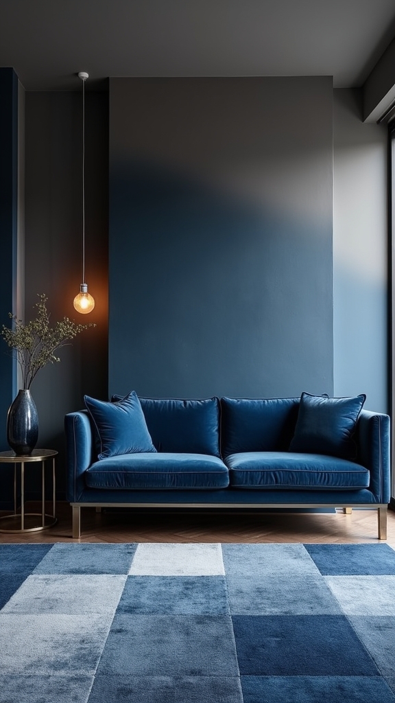 16 Blue Grey Living Room Ideas That Are Modern and Moody - DexDecor