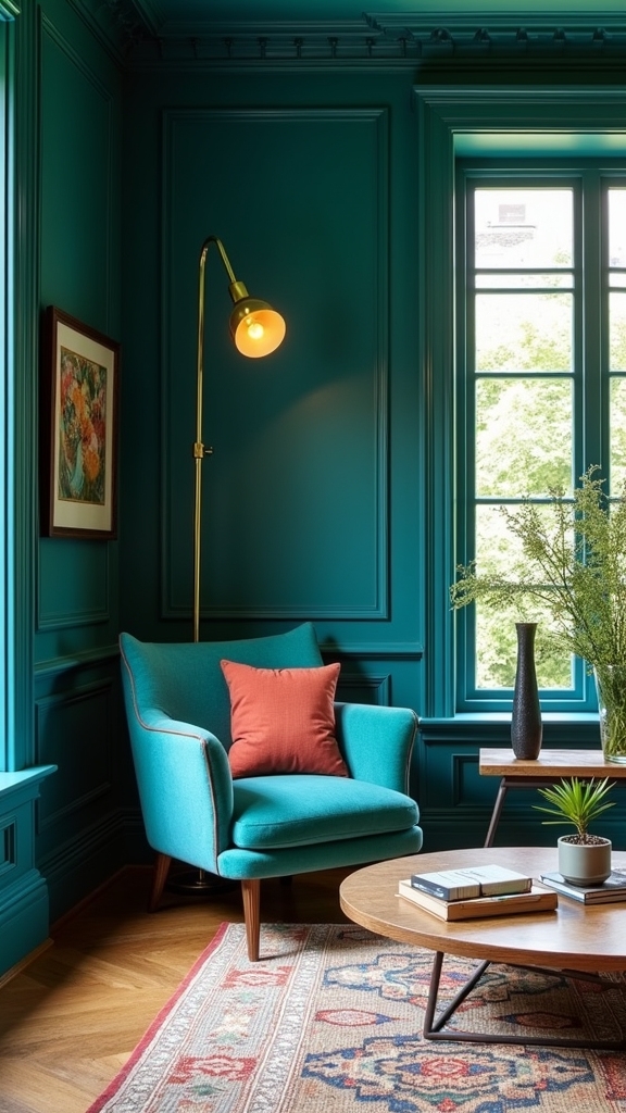 20 Teal Living Room Ideas That Are Bold, Vibrant, and Stylish - DexDecor