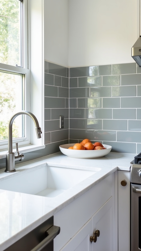 16 Grey Kitchen Backsplash Ideas That Complement Every Style - DexDecor