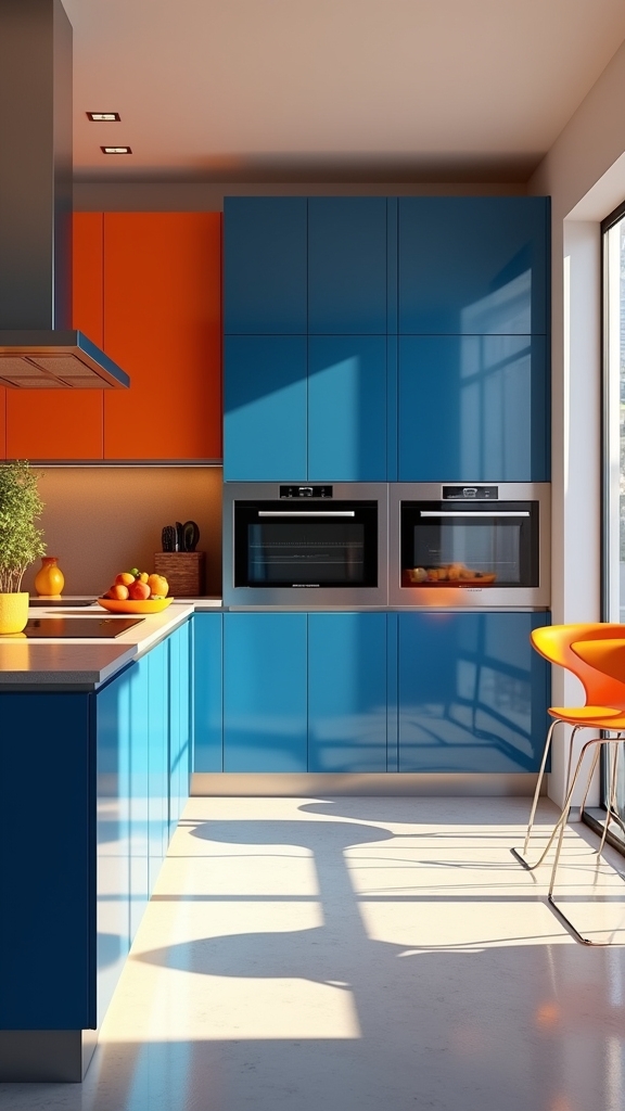 16 Blue and Orange Kitchen Ideas That Are Vibrant and Unexpected - DexDecor