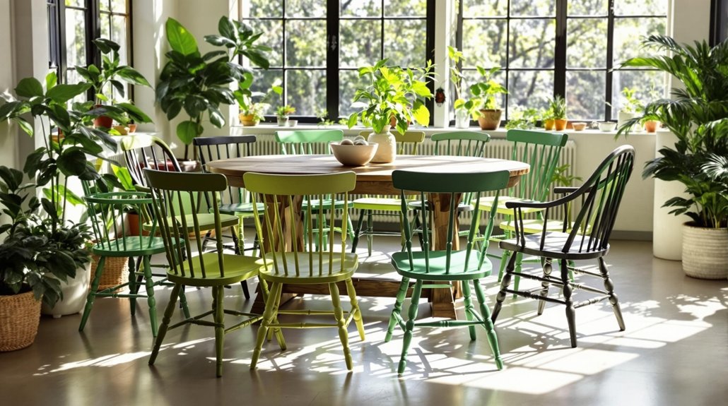 15 Green Kitchen Chair Ideas That Add Color to Your Dining Nook