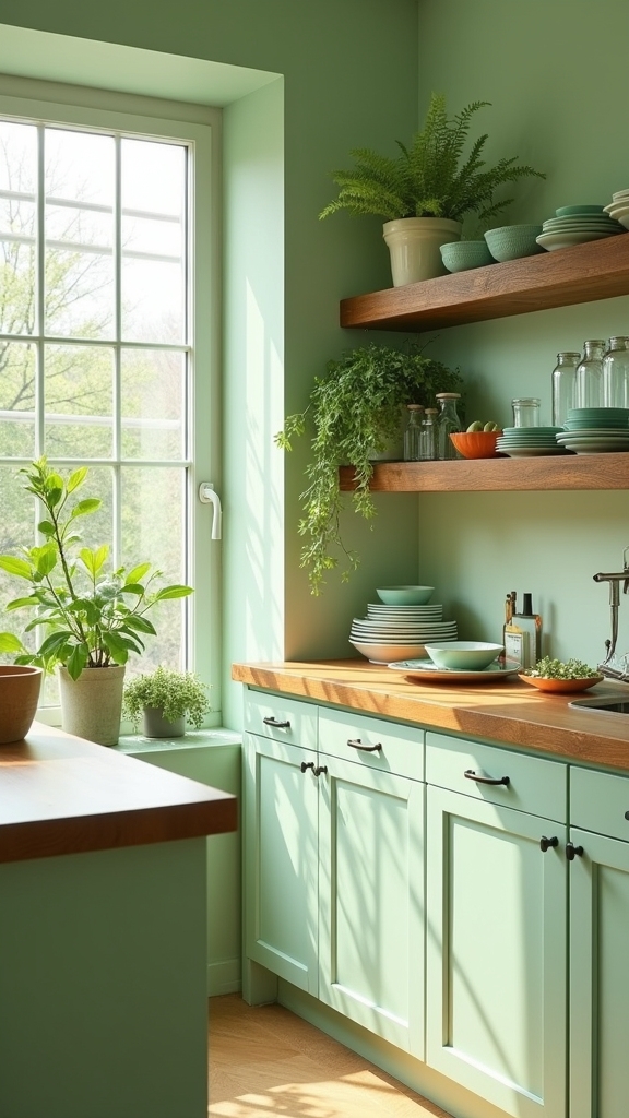 16 Light Green Kitchen Ideas That Feel Bright and Uplifting - DexDecor