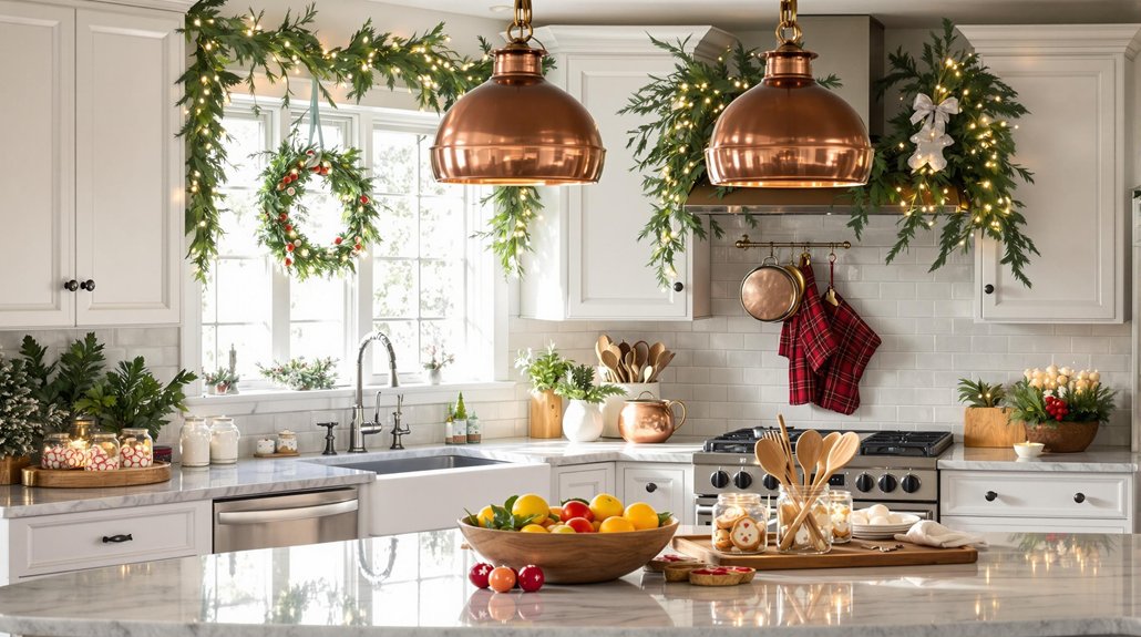 14 Holiday Kitchen Decor Ideas for a Festive Cooking Space