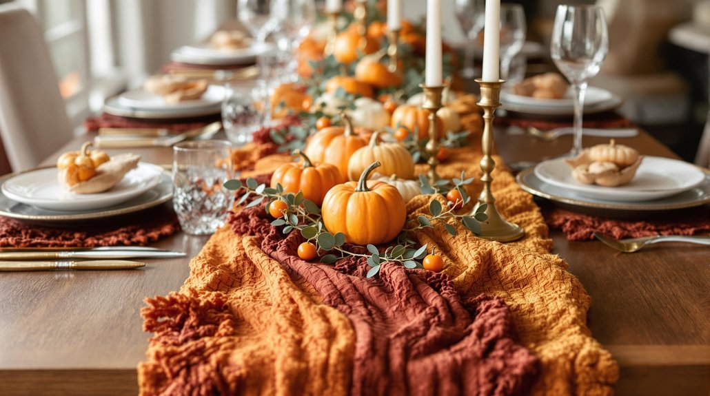 18 Thanksgiving Table Runner Ideas for Every Style