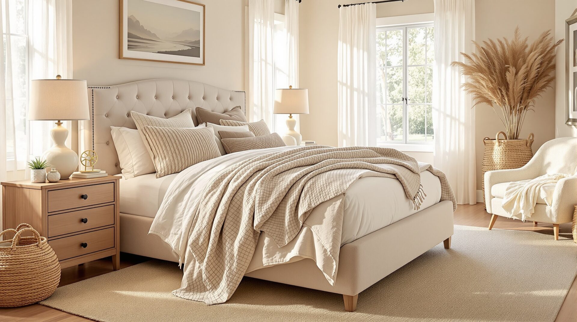 12 Cozy Beige Bedroom Ideas for Neutral Homes