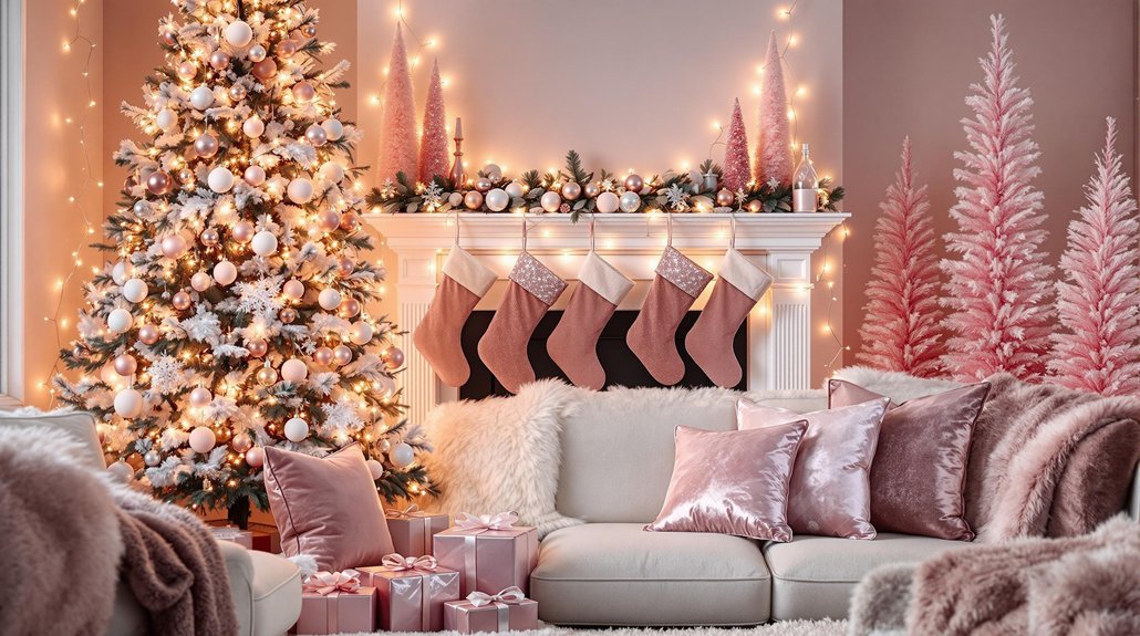 14 Pink Christmas Room Ideas for a Whimsical Holiday
