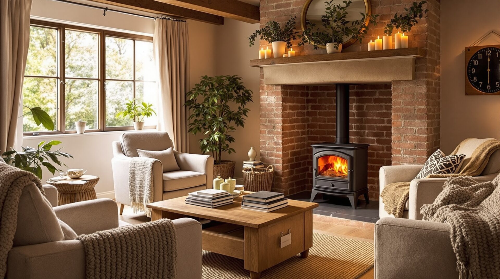 10 Log Burner Living Room Ideas That Feel Cozy