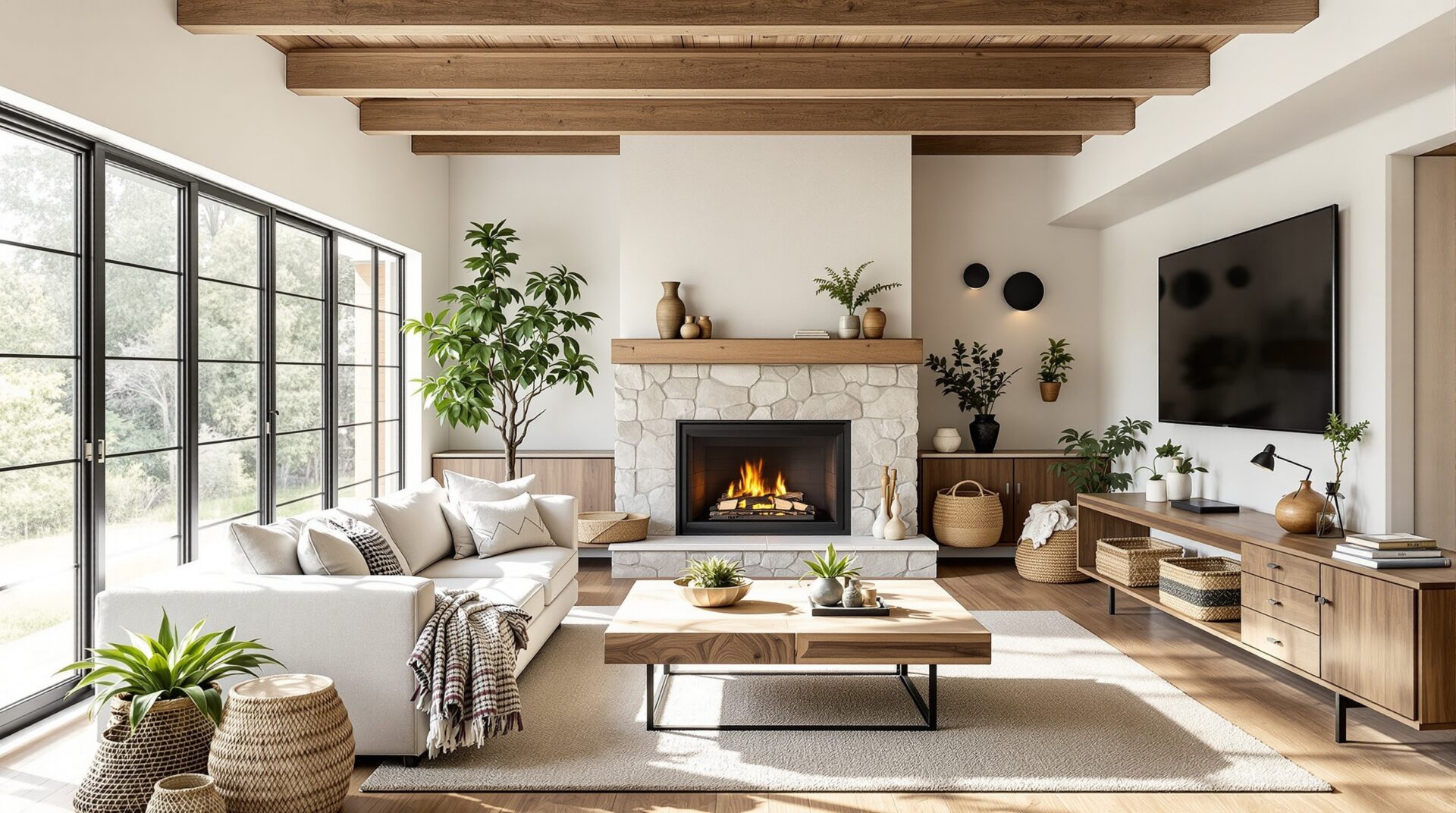 12 Modern Rustic Living Room Ideas That Inspire