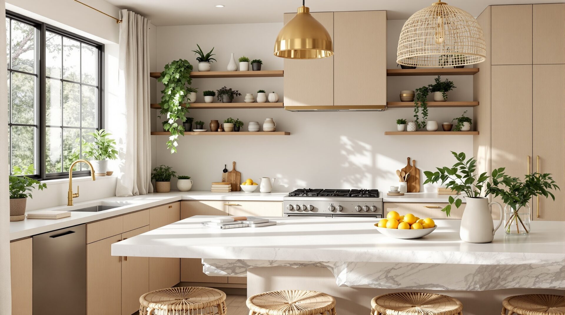 10 Organic Modern Kitchen Ideas for a Natural Yet Contemporary Look