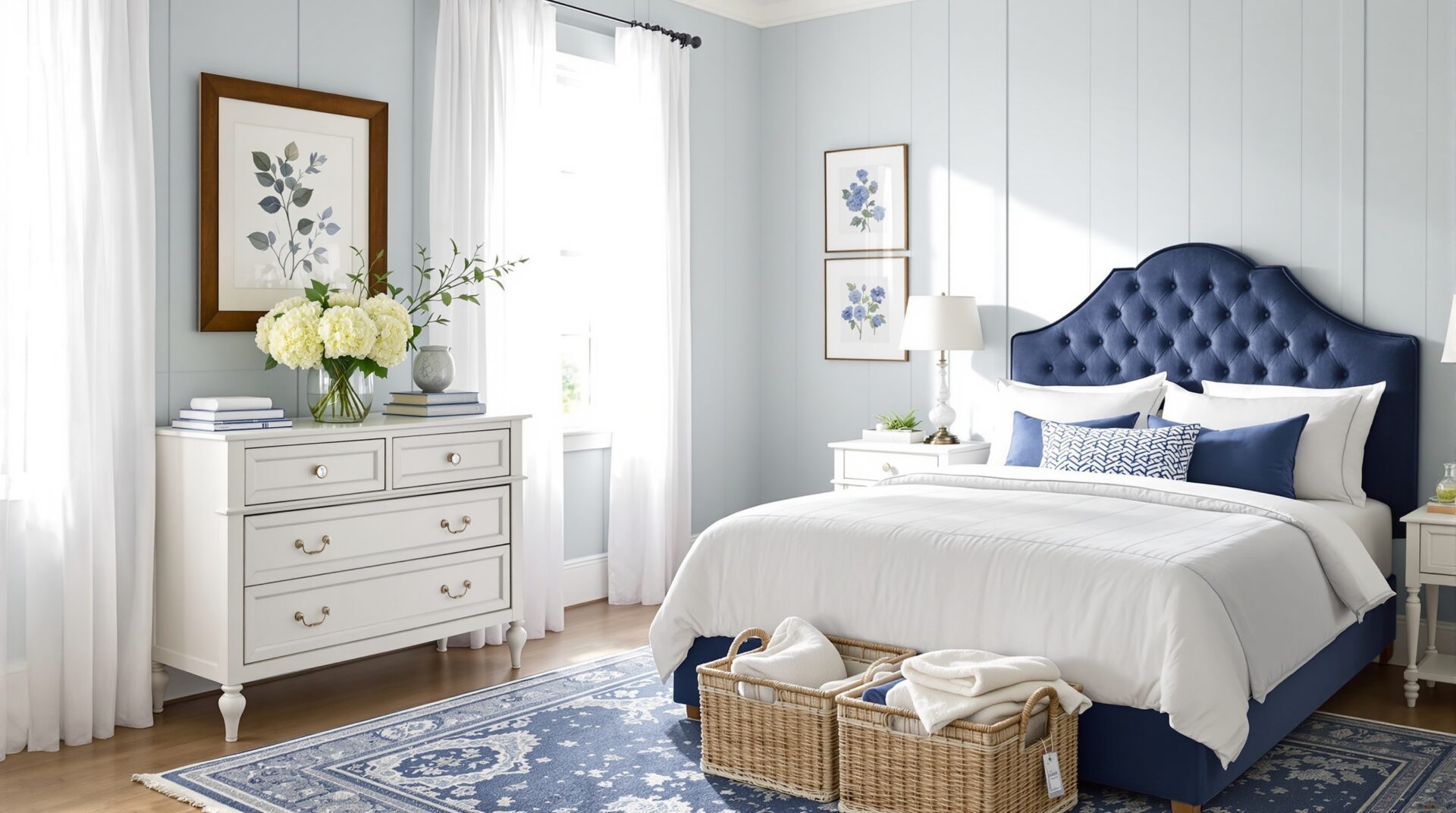 14 Blue Cottage Bedroom Ideas for Charming Homes