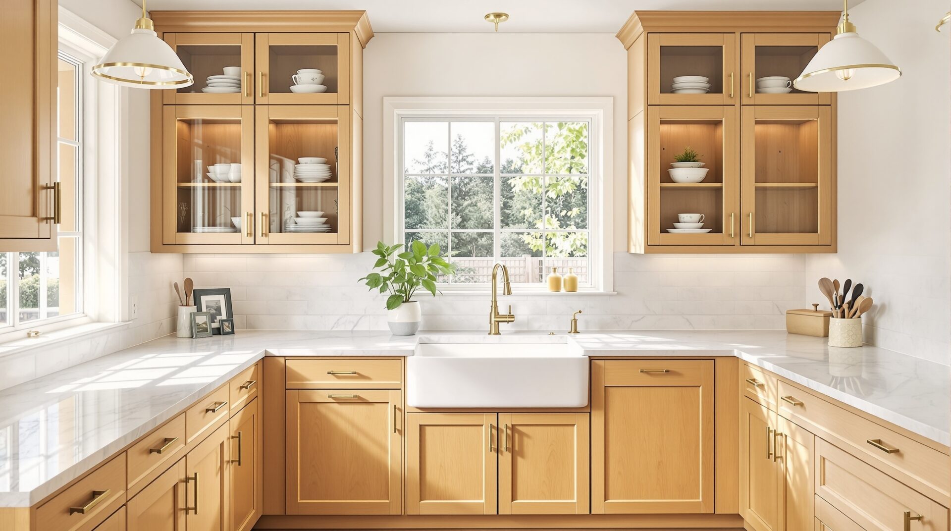 12 Maple Kitchen Cabinet Inspirations That Stay Classic