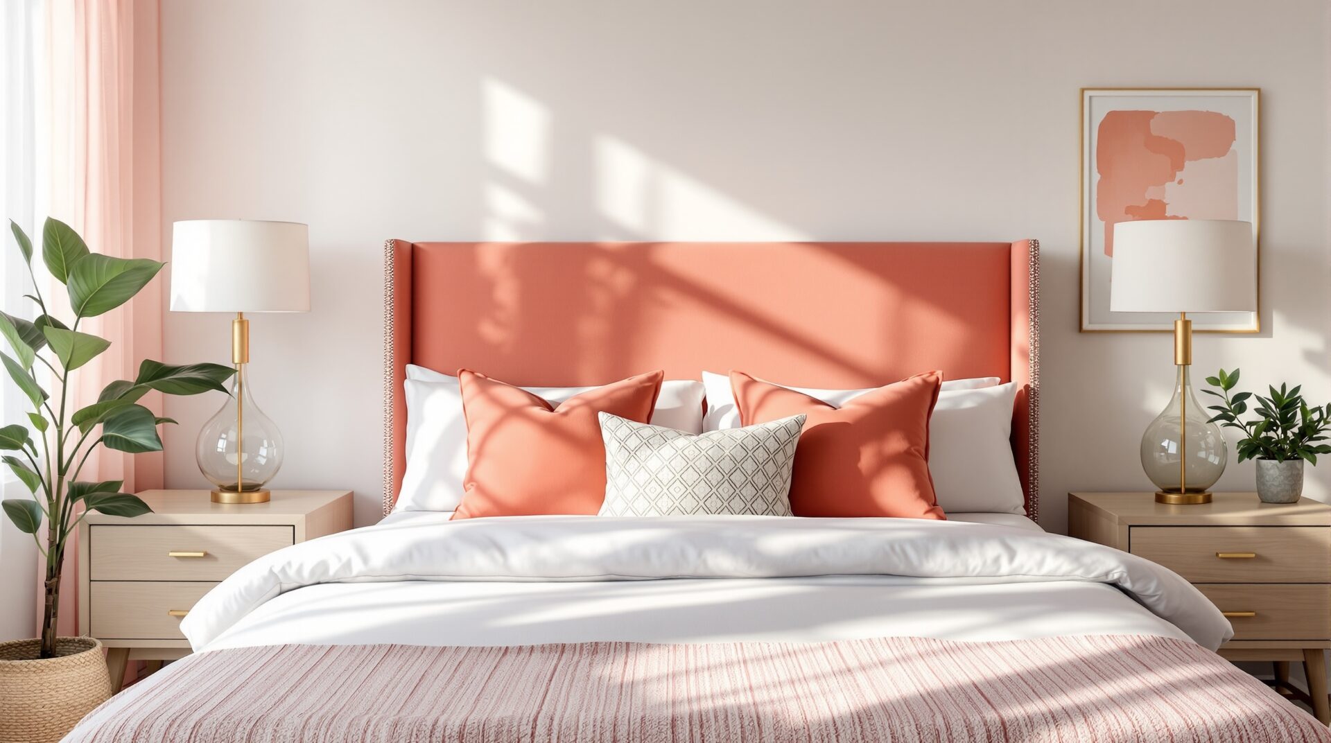 12 Coral Color Scheme Bedroom Ideas That Inspire