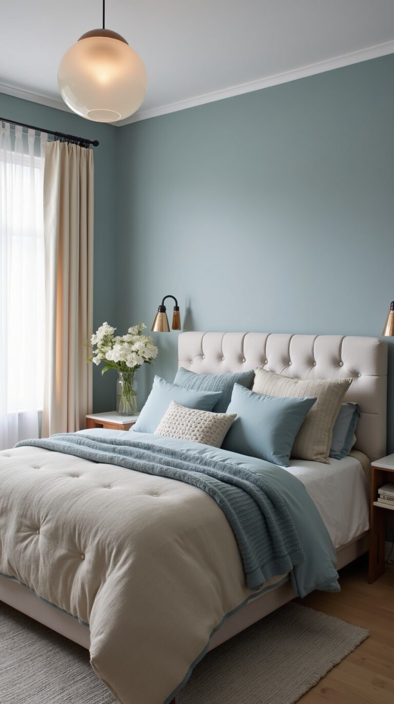 14 Dusty Blue Bedroom Ideas for Subtle Style
