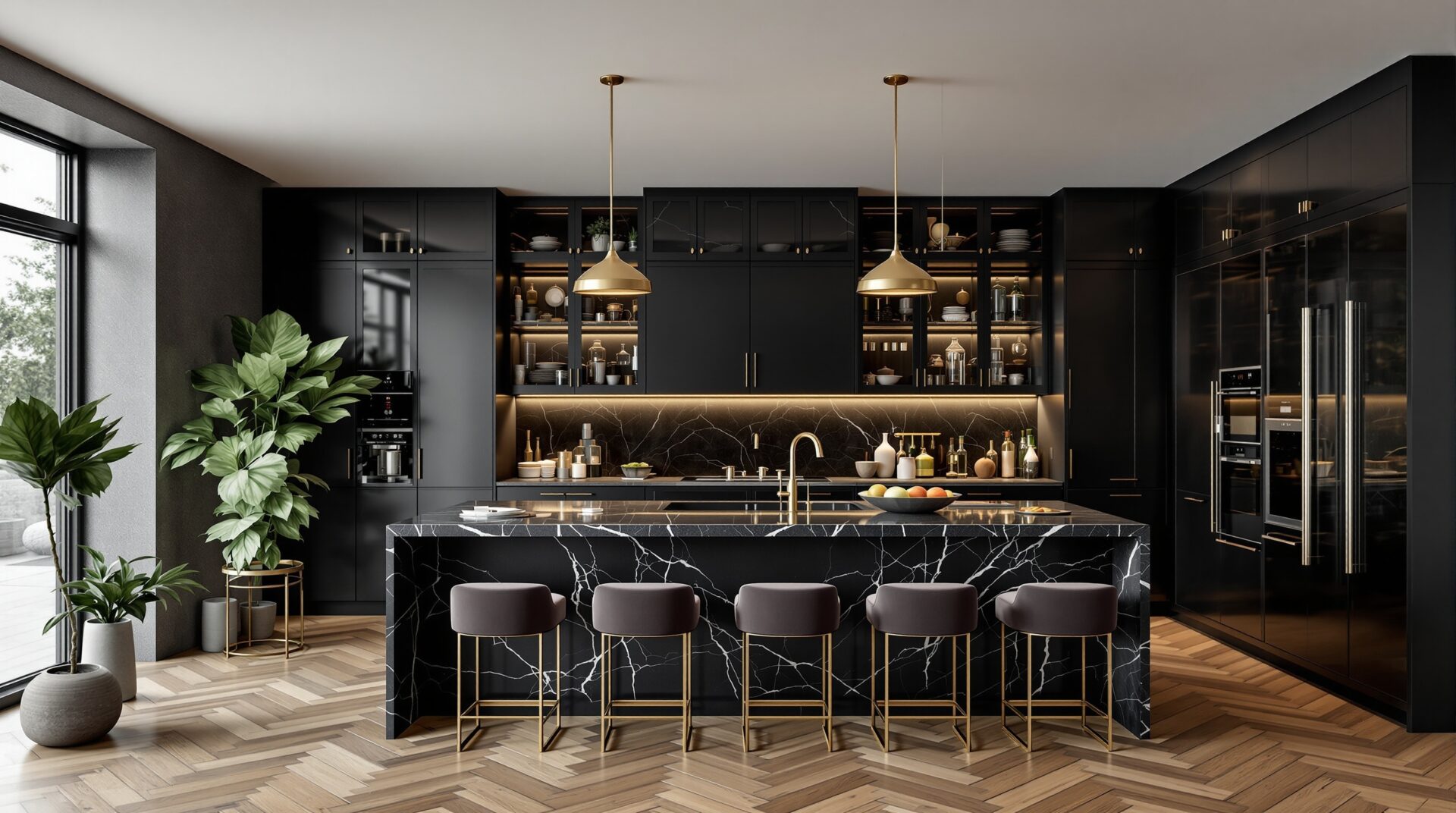 10 Modern Dark Kitchen Ideas That Feel Cozy and Luxurious