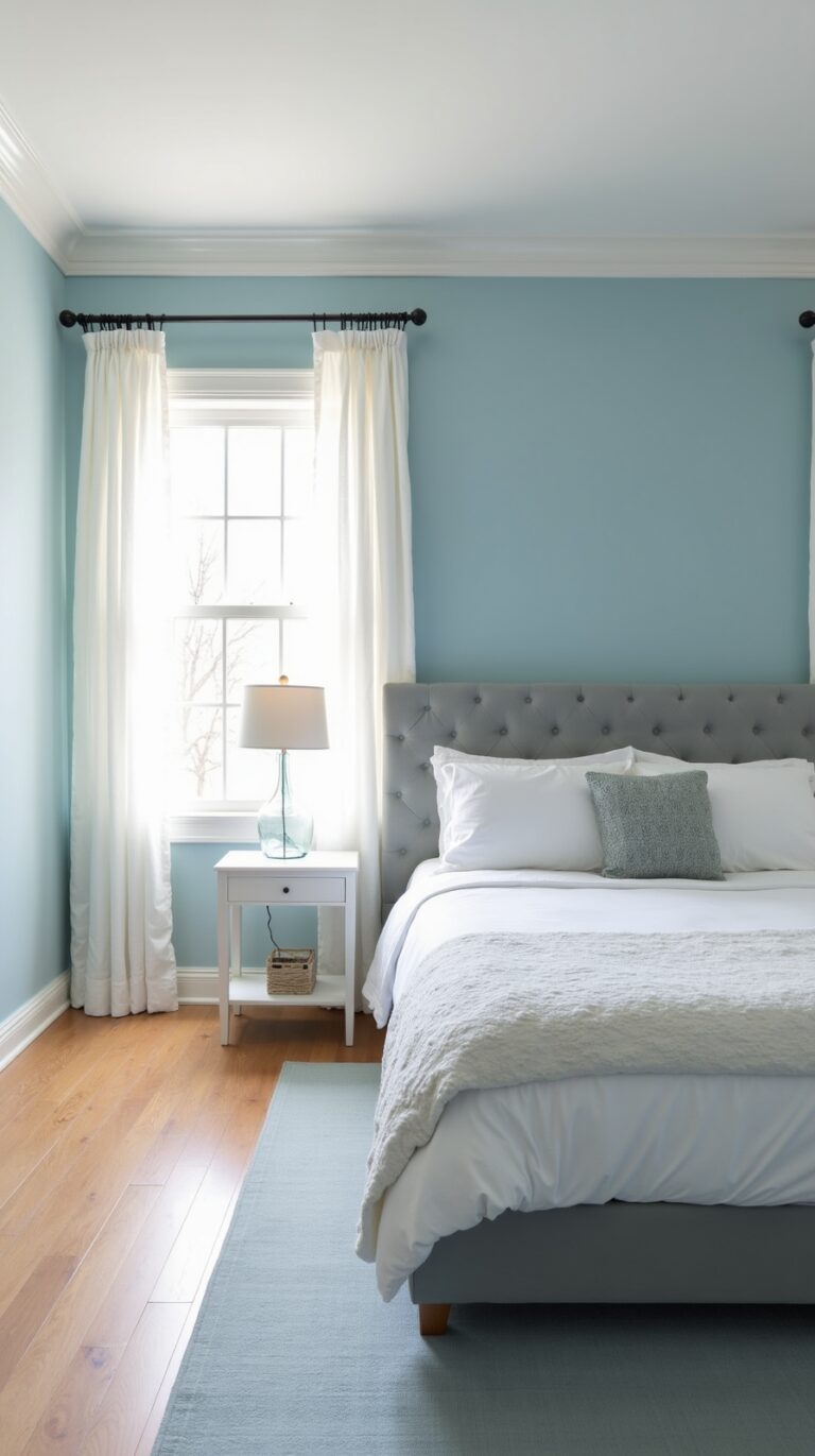 14 Dusty Blue Bedroom Ideas for Subtle Style