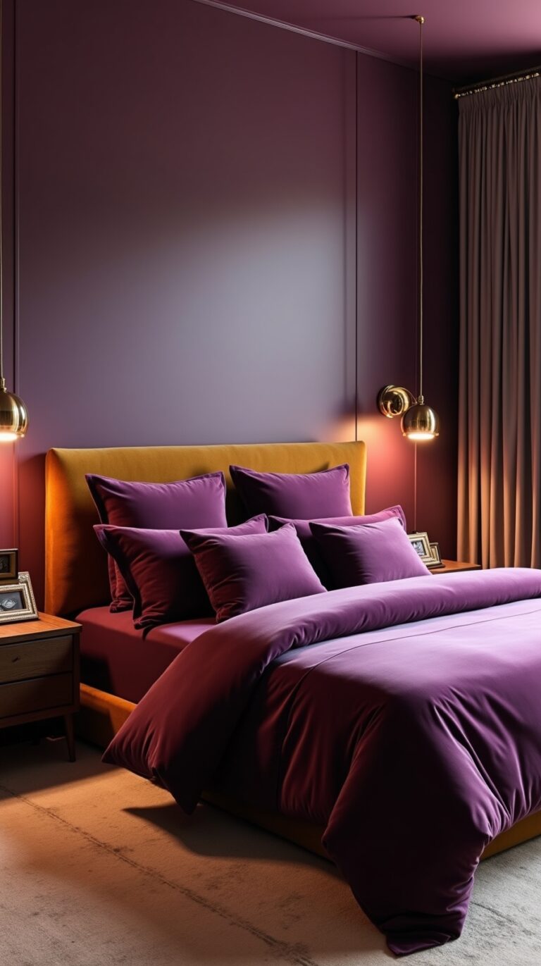 12 Dark Purple Bedroom Ideas for Bold Style - DexDecor