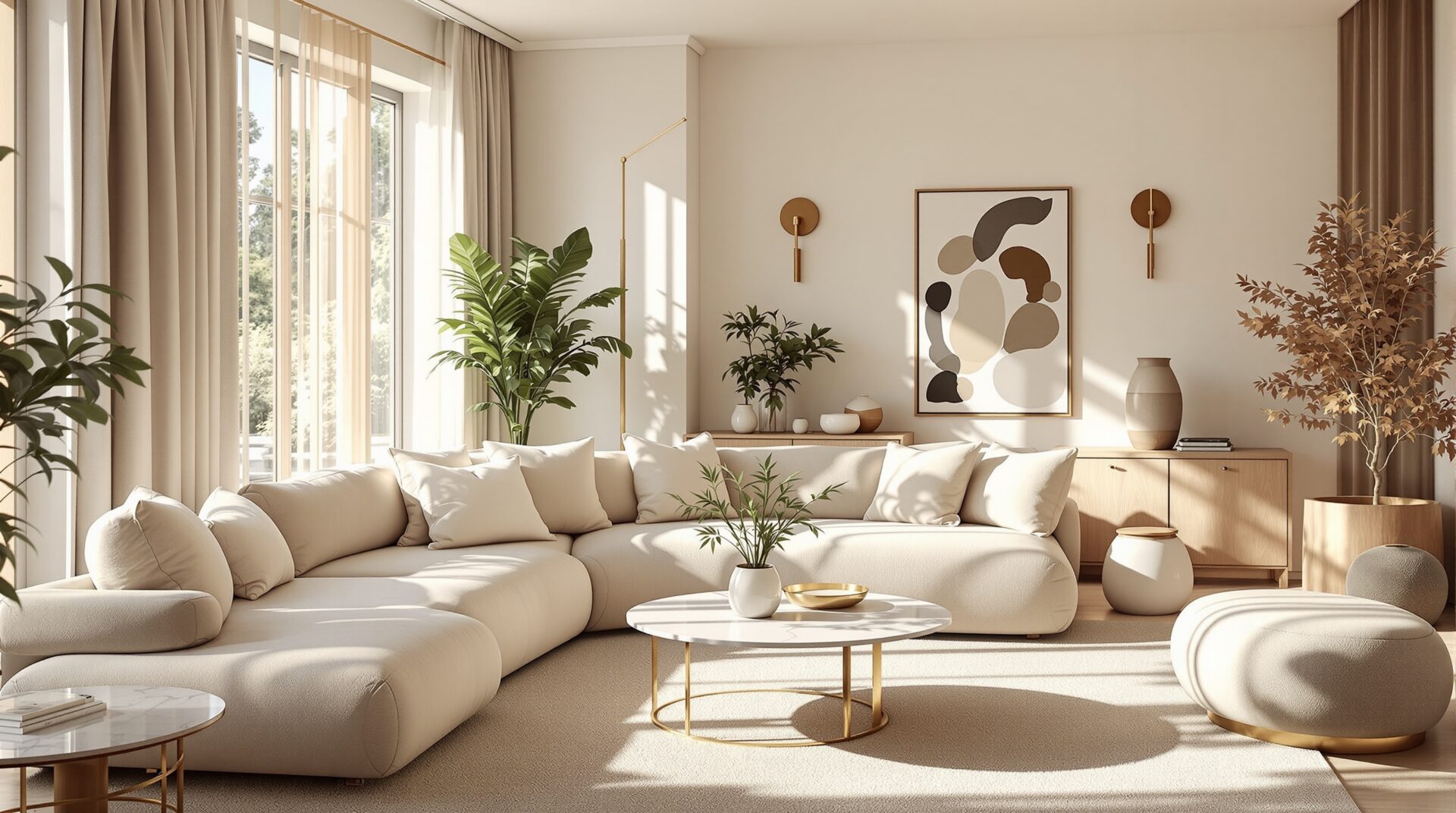 14 Modern Beige Living Room Ideas That Work