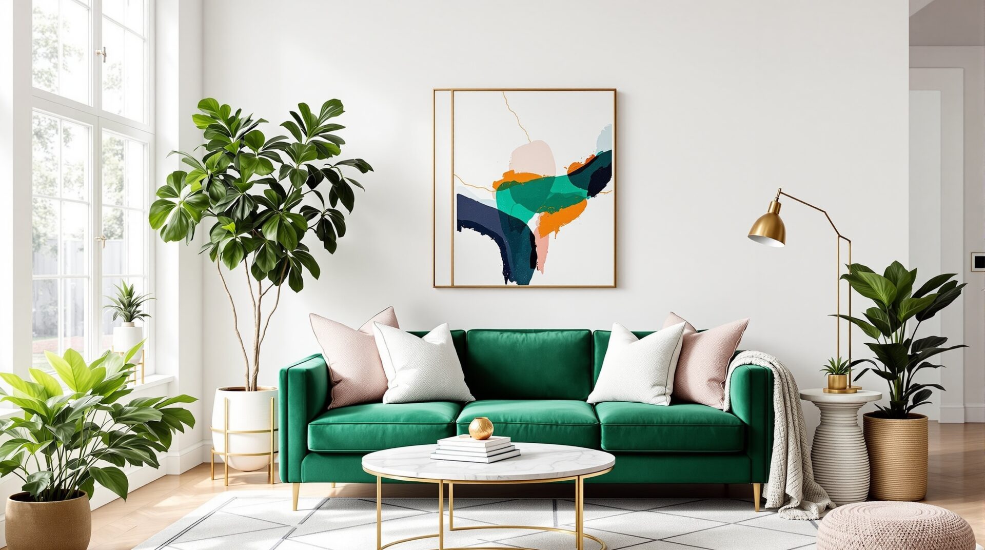 14 Emerald Green Couch Living Room Ideas That Pop