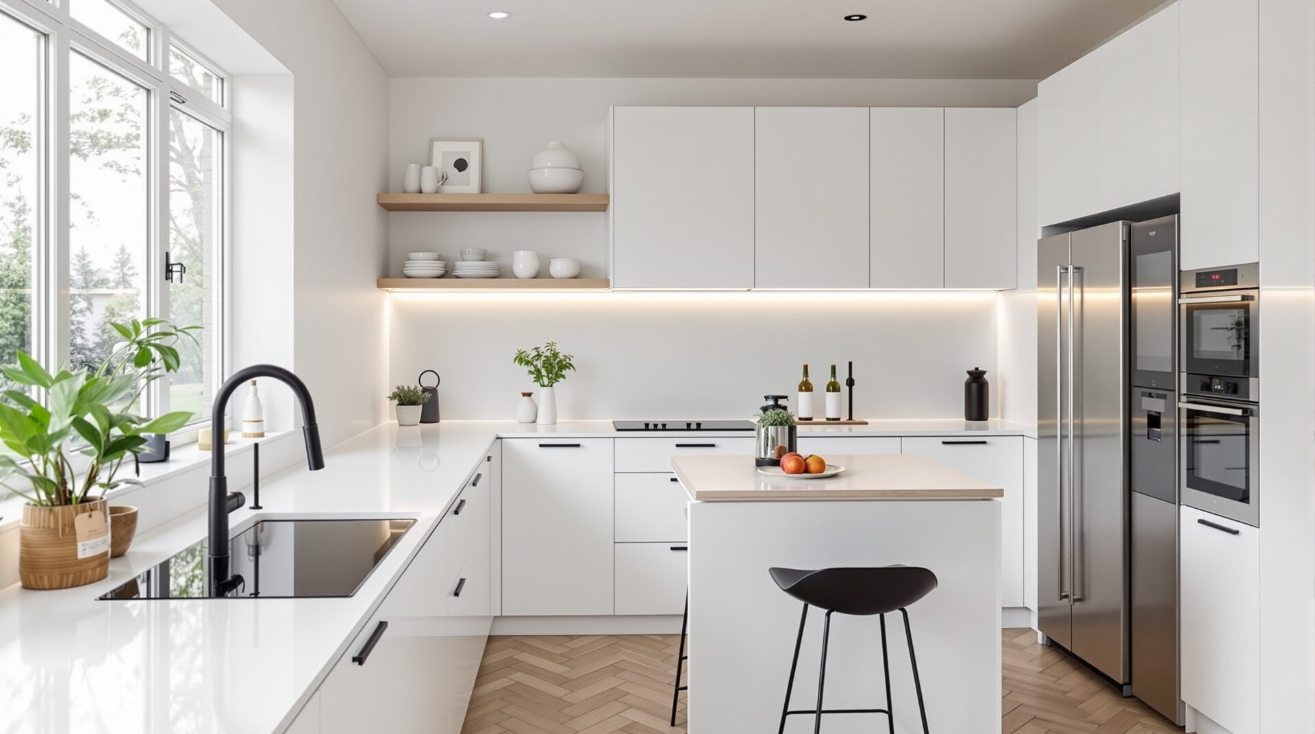 14 Modern Small Kitchen Ideas That Feel Fresh and Sleek