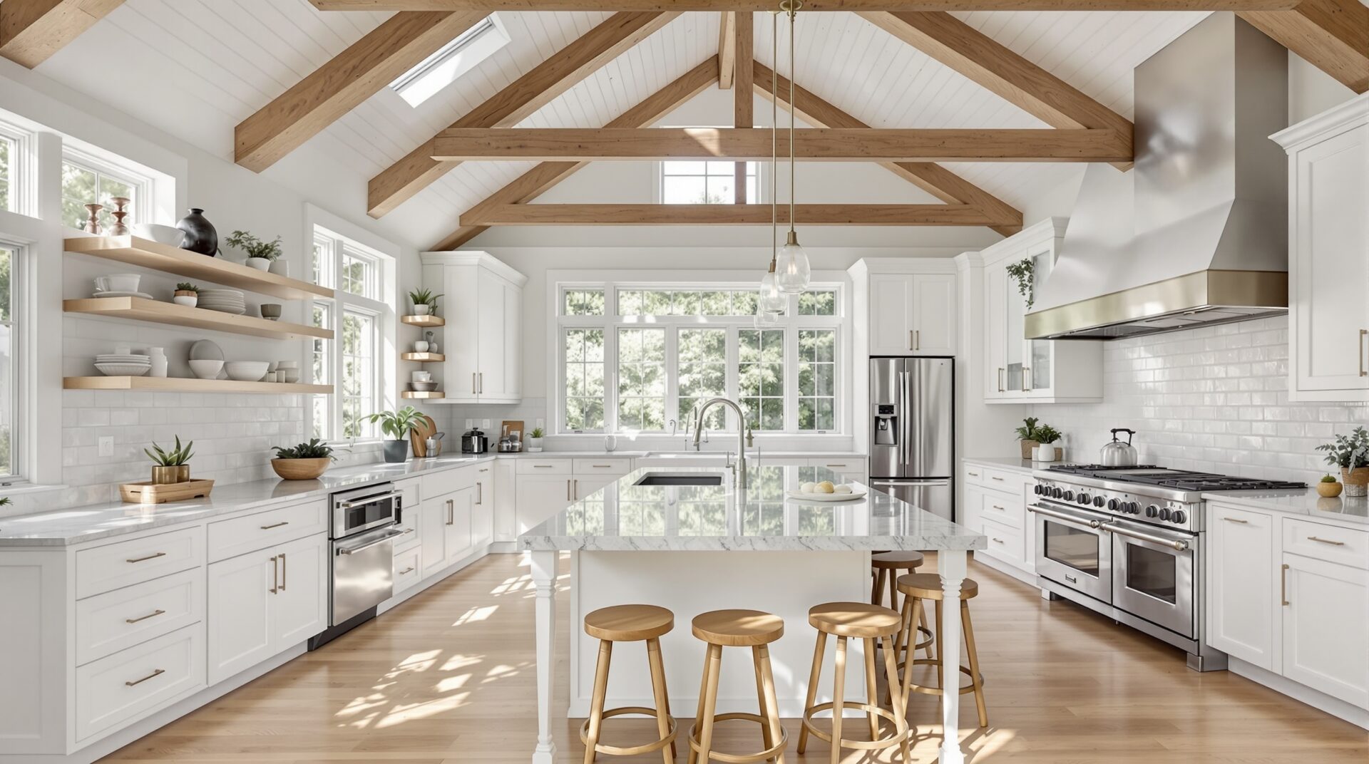 15 Big Open Kitchen Ideas That Feel Spacious and Welcoming