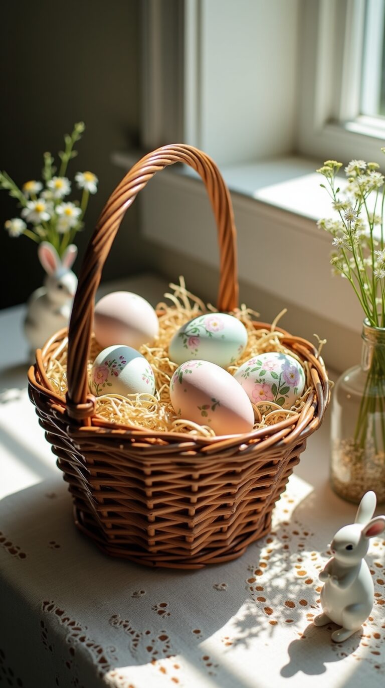 14 Vintage Easter Basket Ideas That Feel Whimsical - DexDecor
