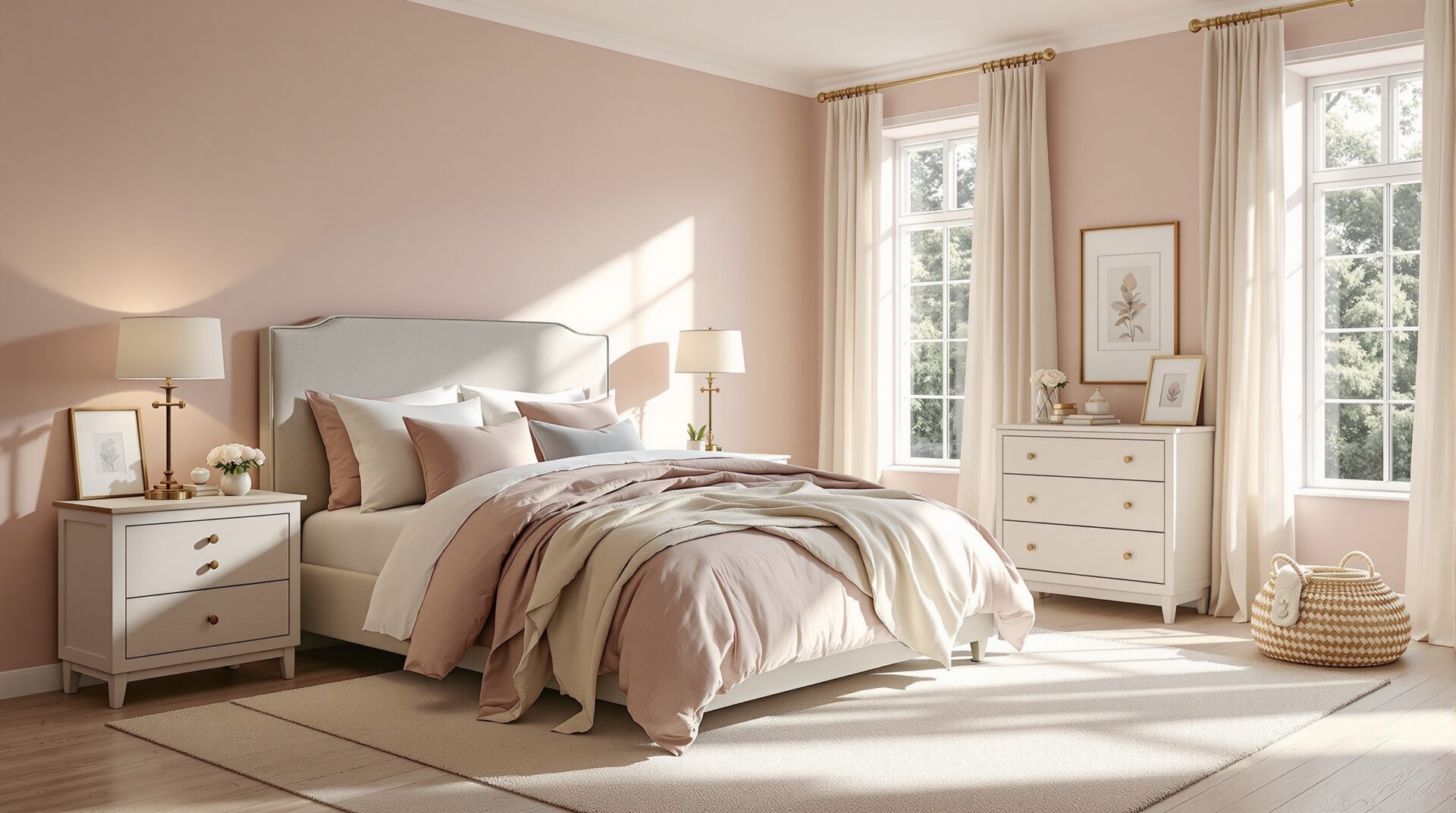 14 Neutral Pink Bedroom Ideas for Calm Interiors