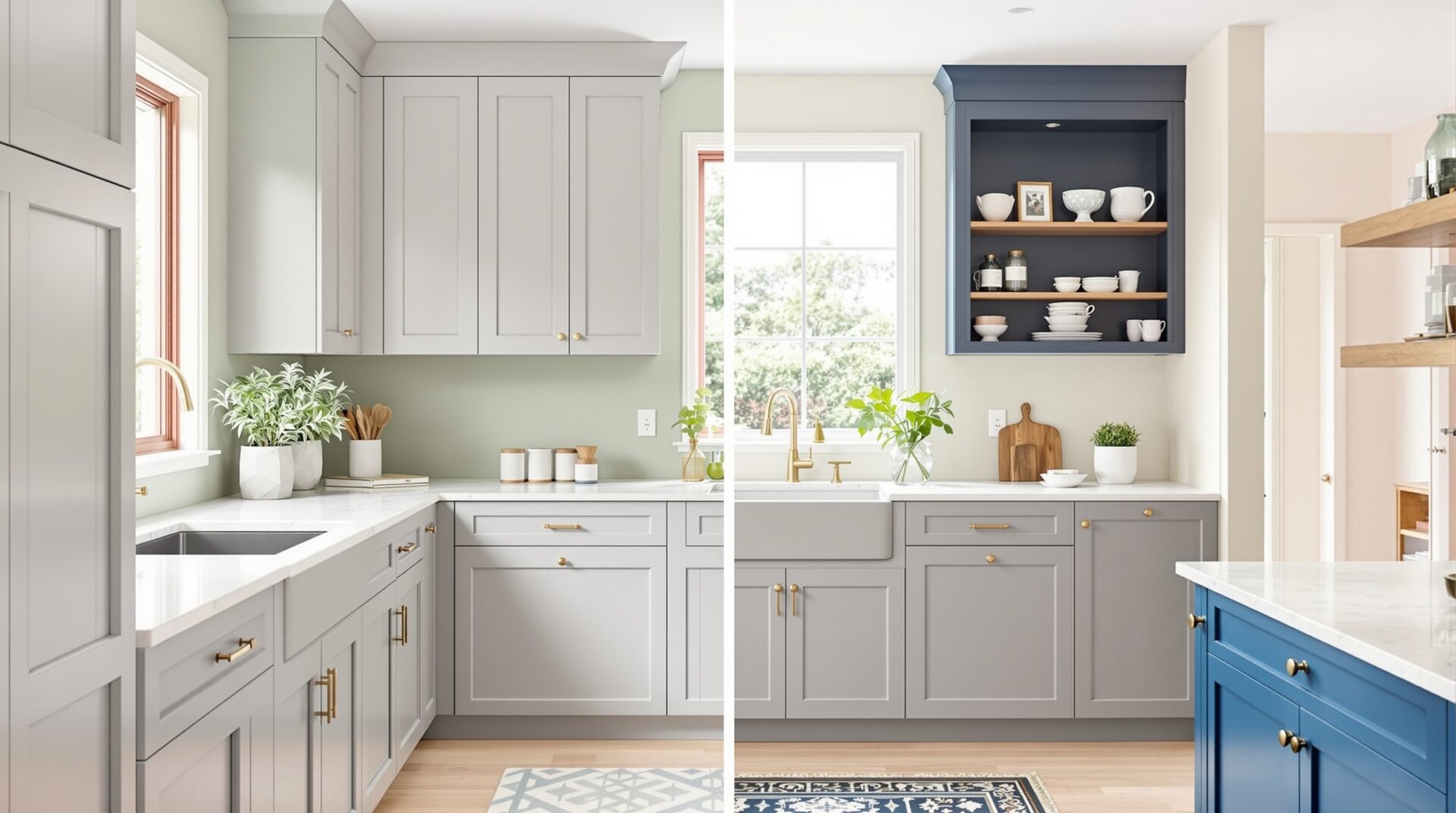 Wall Color For Gray Cabinets
