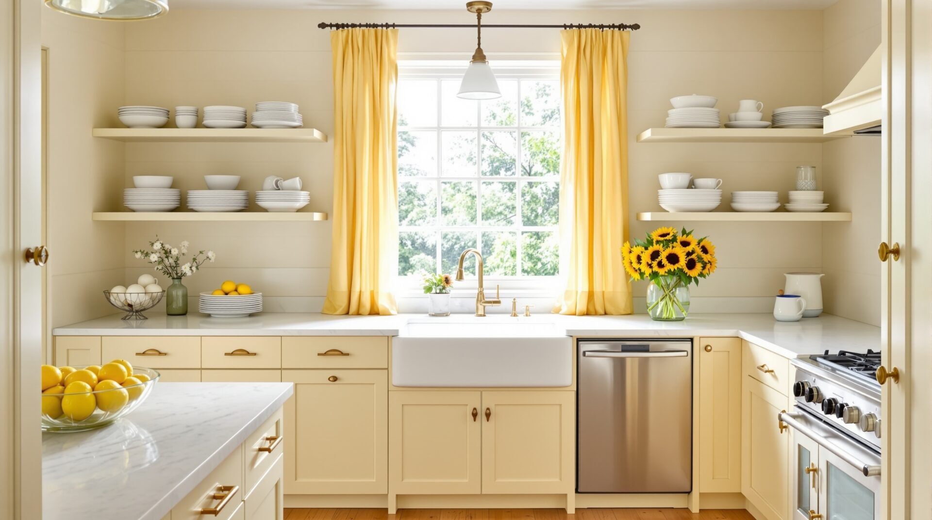 14 Yellow Kitchen Color Ideas That Stay Timeless and Chic
