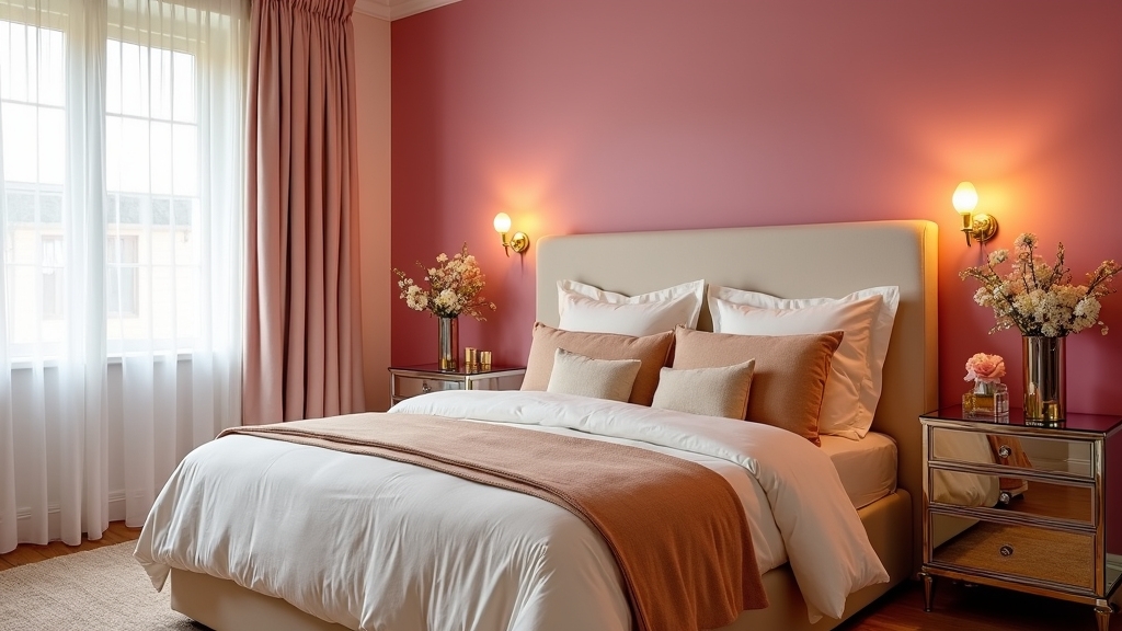 18 Rose Accent Wall Bedroom Ideas for a Soft Yet Bold Look